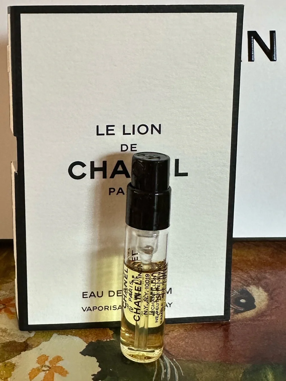 CHANEL | Other | Chanel Le Lion De Chanel Paris 5ml Sample | Poshmark